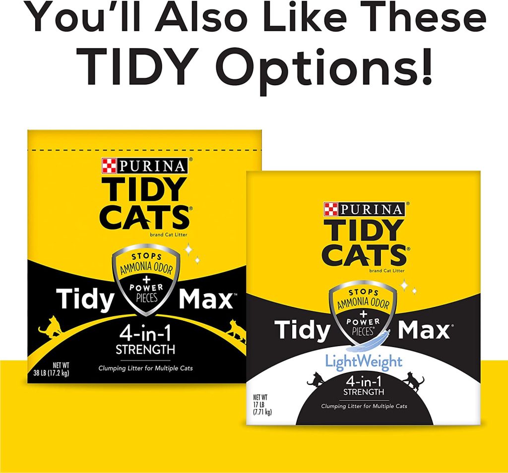 Purina Tidy Cats 4-in-1 Strength Clumping Cat Litter – Wits Arc